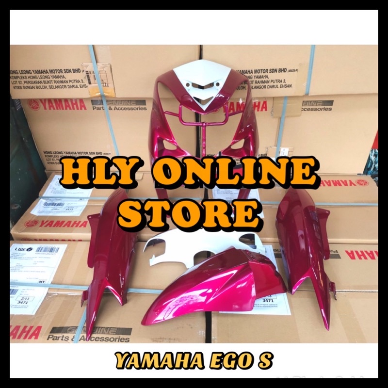 Coverset Body Cover Set YAMAHA EGO S HLY EGOS | Shopee Philippines