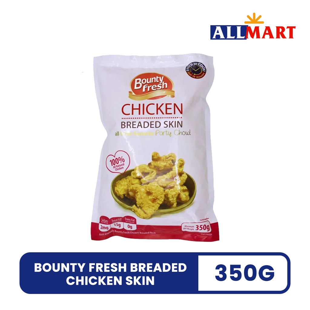 Bounty Fresh Breaded Chicken Skin 350g | Shopee Philippines