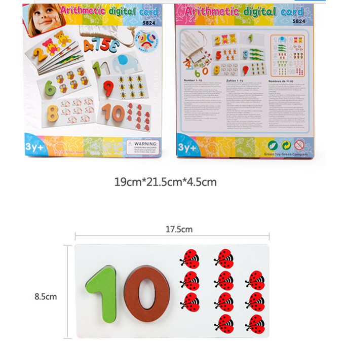 123 Numbering Learning Cards | Shopee Philippines