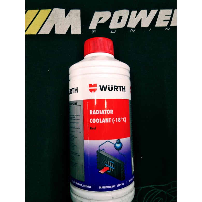WURTH RADIATOR COOLANT (500ML) | Shopee Philippines