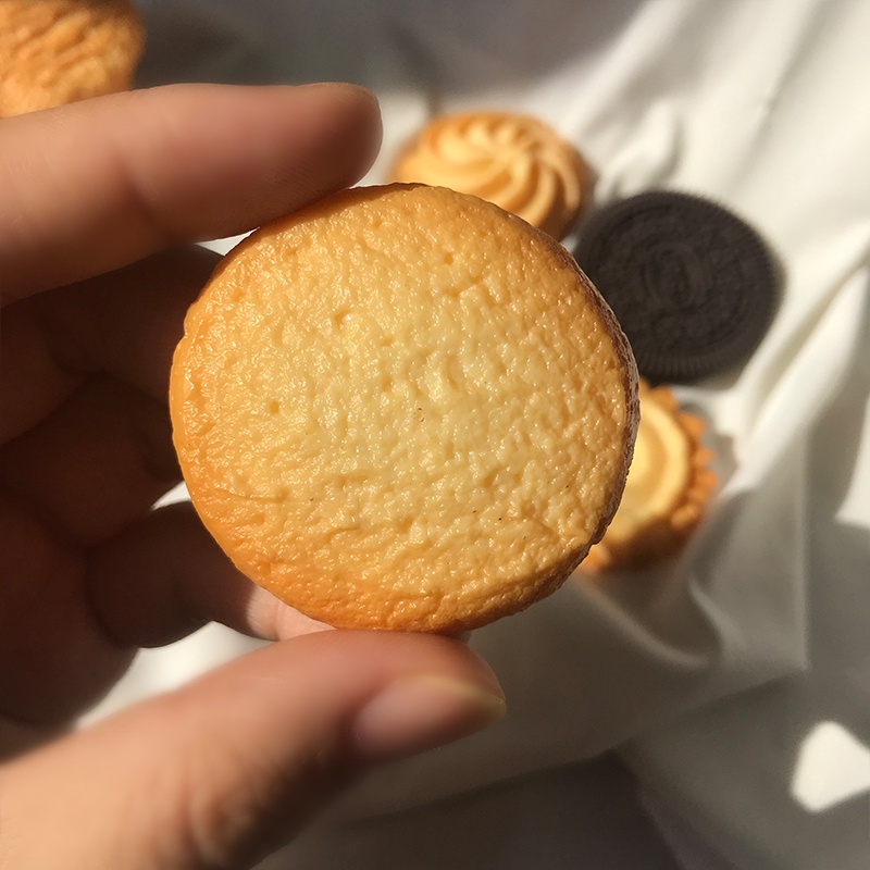 Biscuit hair clip Korean version original design simulation food funny ...