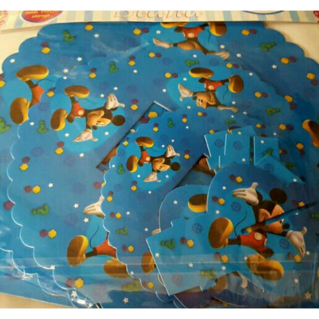 MICKEY MOUSE 3 TIER / LAYER CUPCAKE STAND | Shopee Philippines