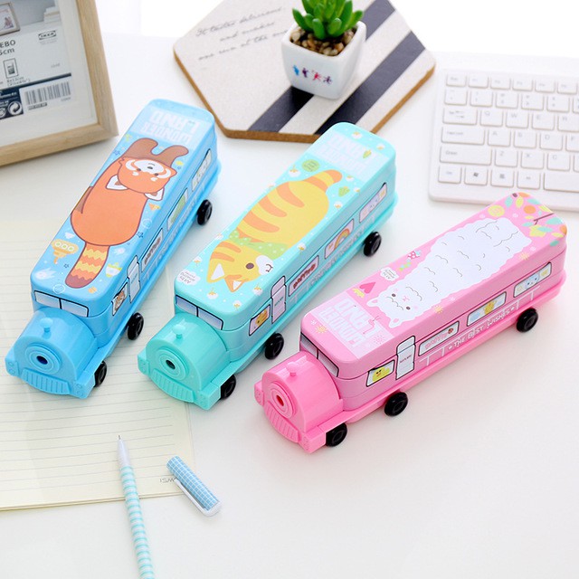 Multi-level Train Pencil Case / car pencil box | Shopee Philippines