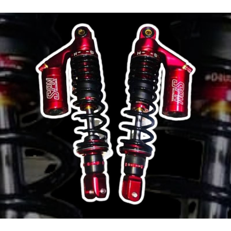 SPN WORLD CLASS SUSPENSION ADJUSTABLE REAR SHOCK 305mm ORIGINAL FOR ...