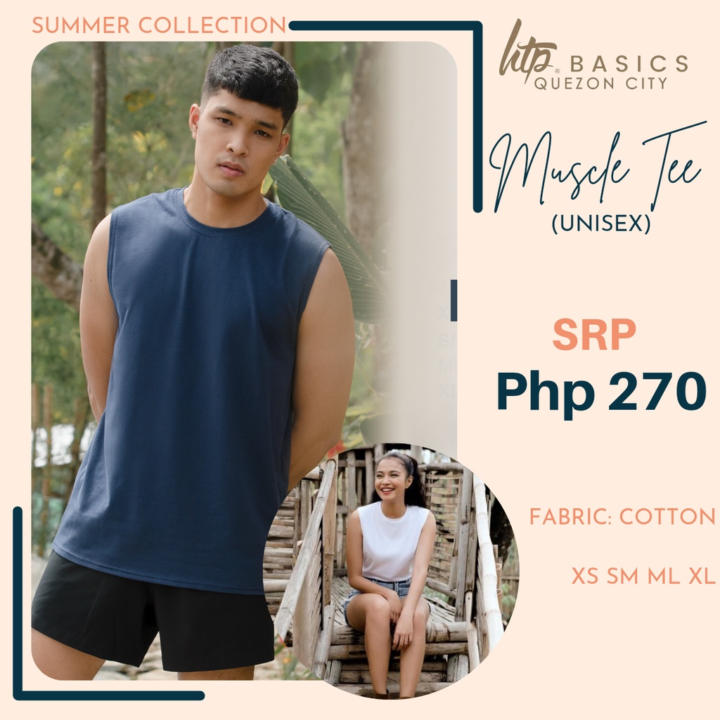 HTP BASICS Muscle Tee (Unisex) XS-XL | Authorized Distributor | HTP ...