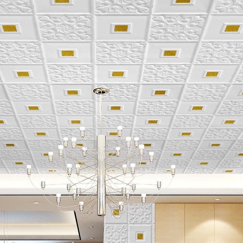 3d Foam Wall Wallpaper/ Embossed Foam Wall Elegant Batik Motif | Shopee ...