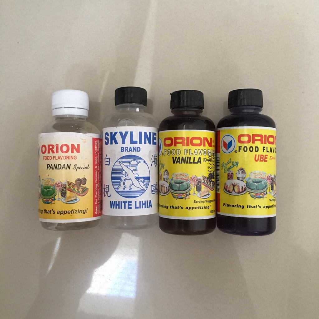 Vanilla Extract Ube Extract Pandan Extract Lihia 60cc Food Extract ...