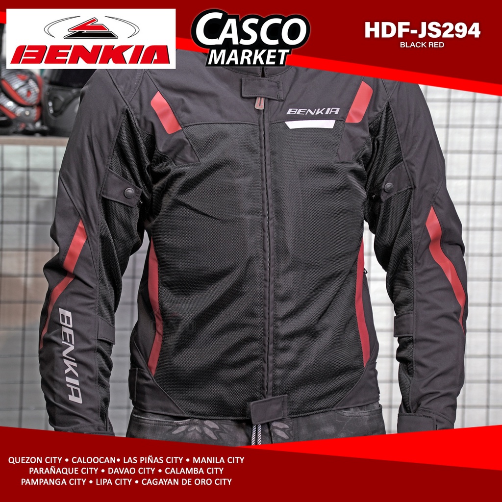 BENKIA HDF-JS294 MOTORCYCLE RIDING JACKET (FOR MEN) | Shopee Philippines