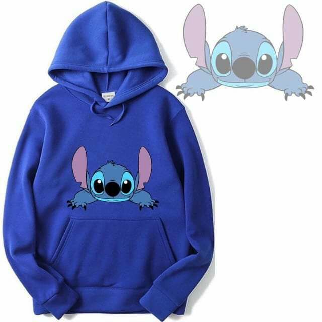 Adult Stitch printed hoodie jacket | Shopee Philippines