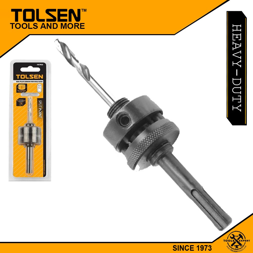 Tolsen SDS-Plus Arbor for Hole Saw (7/16") 75703 | Shopee Philippines