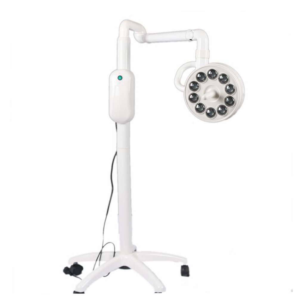 10 LED dental LED lamp shadowless mobile floor standing operation oral ...