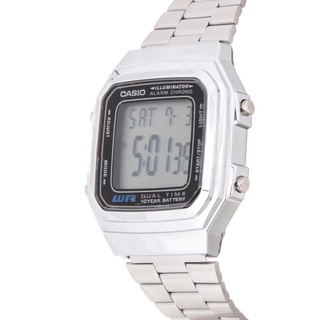 Casio A178WA-1ADF Digital Stainless Steel Strap Watch | Shopee Philippines