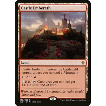 Magic the Gathering | Castle Embereth | Shopee Philippines