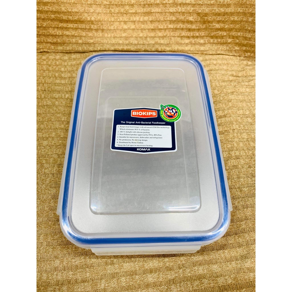 BIOKIPS KOMAX FOOD STORAGE 1.1 L w/ (minimal scratch) | Shopee Philippines