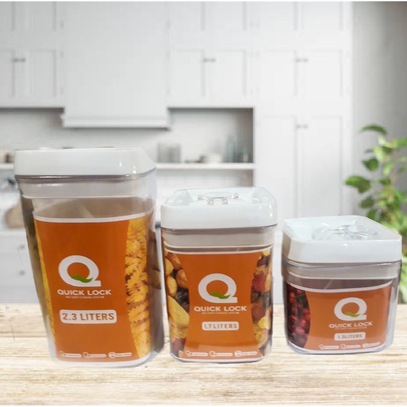 Quicklock airtight storage system. | Shopee Philippines
