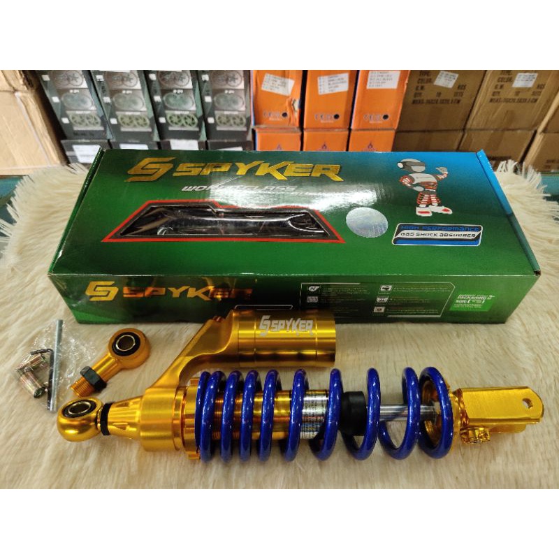 SPYKER REAR SHOCK (SPR-25)GAS TYPE FOR CLICK 125/CLICK150/SPORTY/MIO I ...