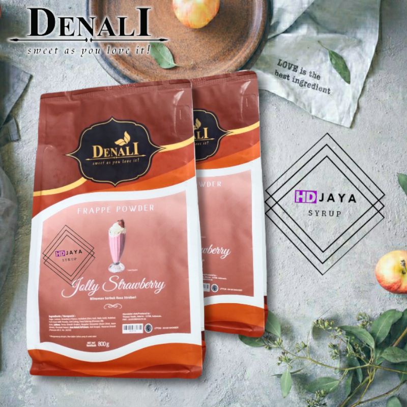 Denali Powder Jolly Strawberry 800g | Shopee Philippines