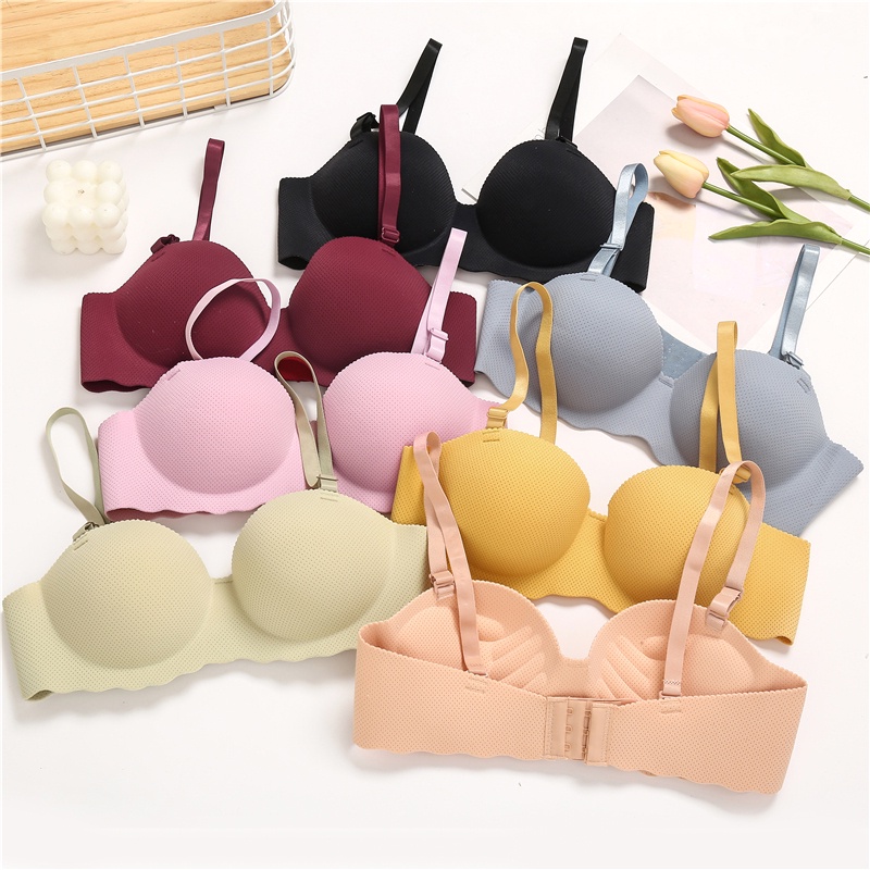 ABMA New bra Seamless Breathable Strapless Nonwire Push up Bra fashion ...
