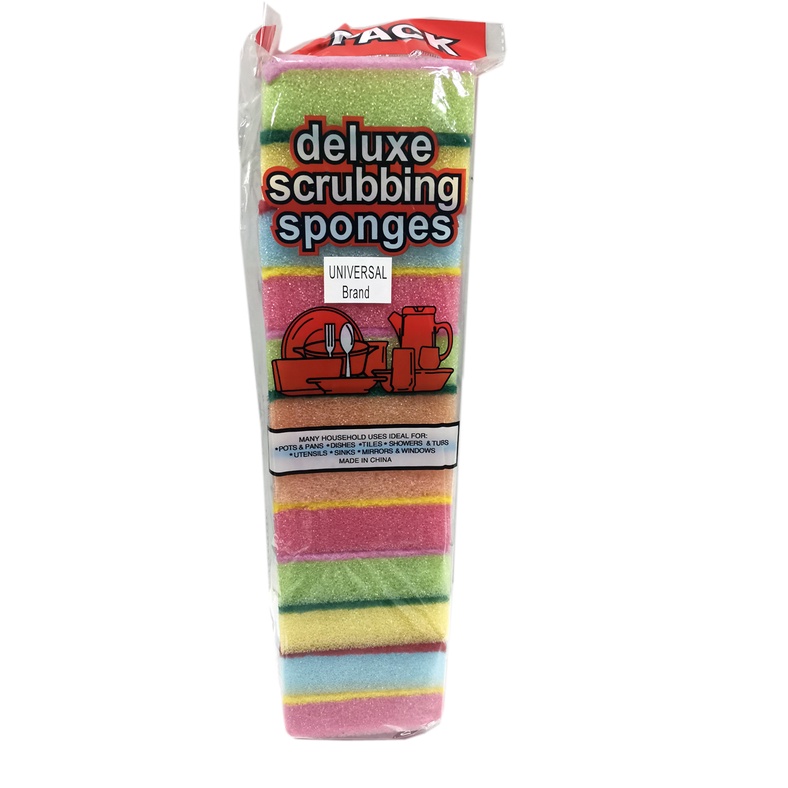 12 Pcs Sponge For Washing Dishes Scouring Pads Dish Washing Sponge ...