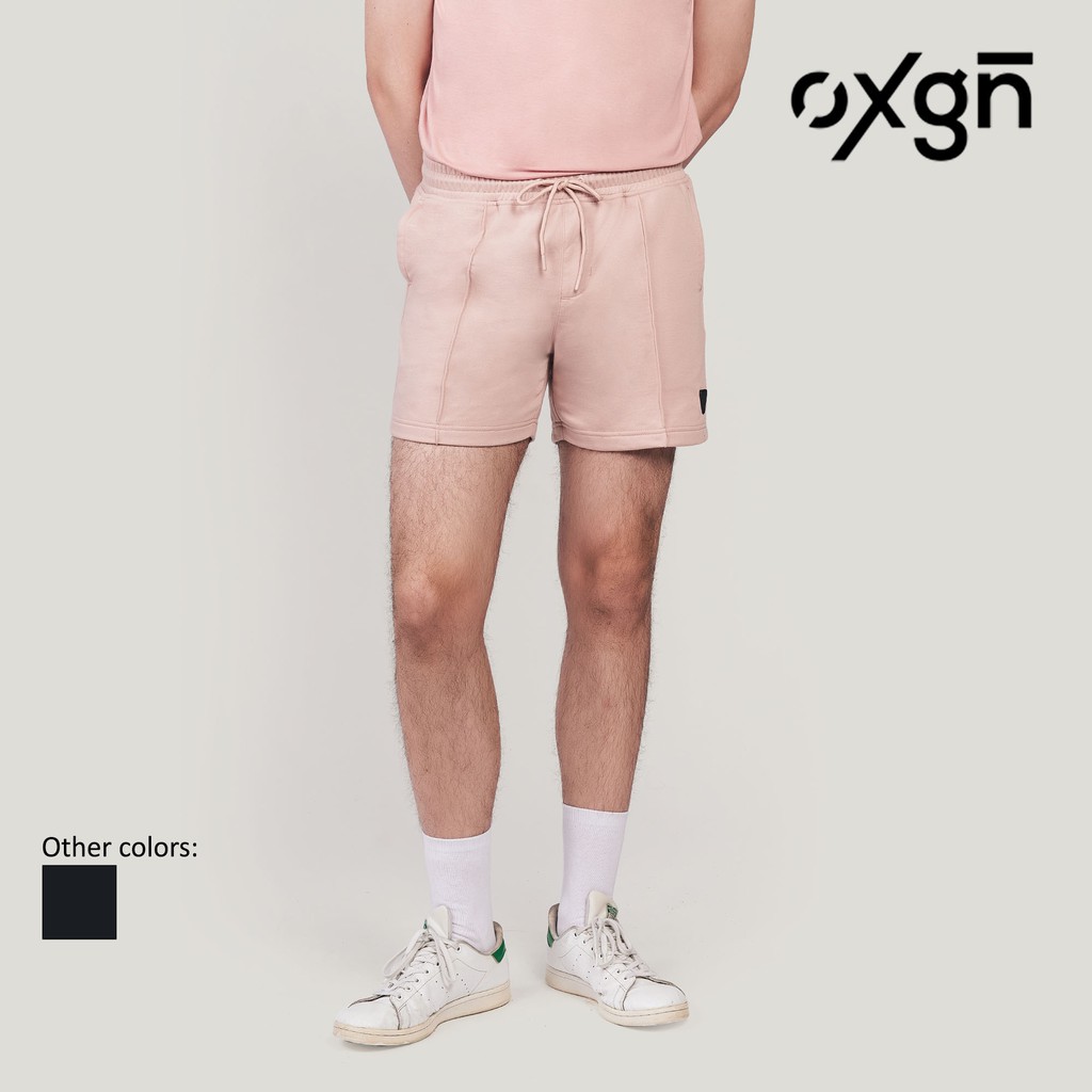 OXGN Premium Threads Jersey Shorts With Rubber Patch For Men (Black ...