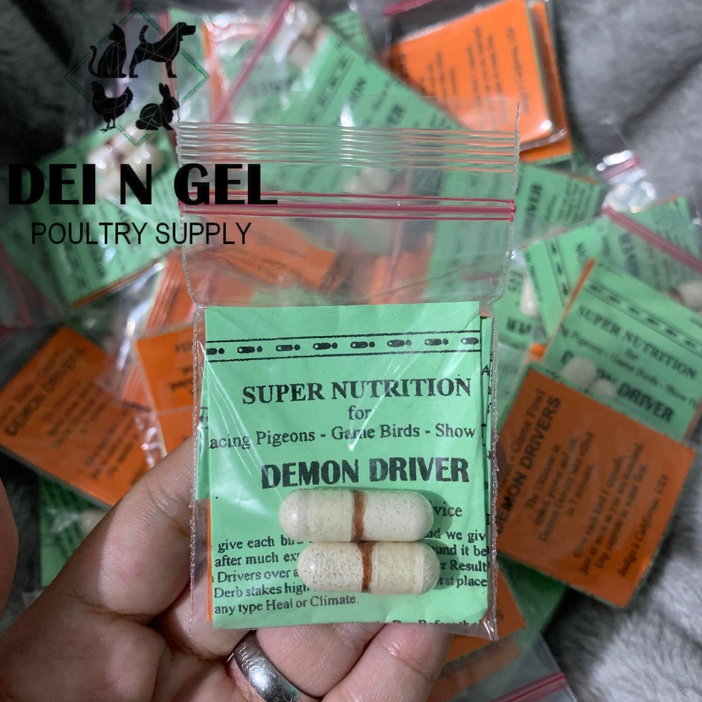 Demon Drivers Show birds - Game fowl (1 PACK / 2 CAPSULES) | Shopee ...