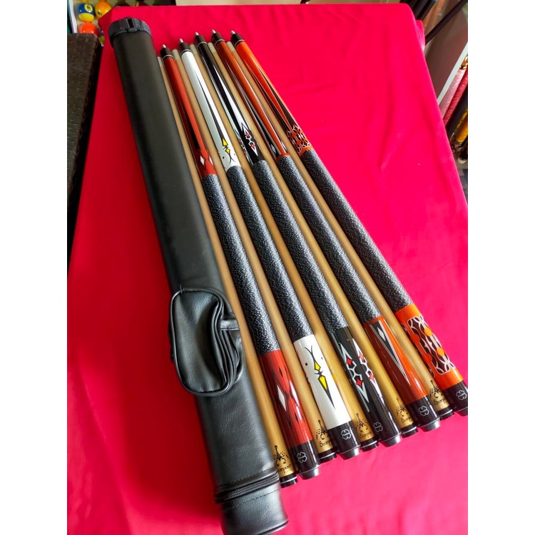 SCORPION Billiard cue stick with 1x1 hardcase MAPLE AND ASHWOOD( tako ...