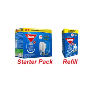 Baygon Anti-Dengue Mosquitoes Liquid Repeller - 30 Nights of Proven ...