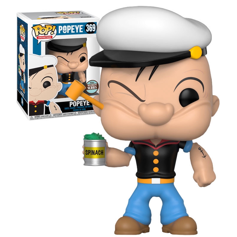 FUNKO POP 369 Animation Popeye Cute Vinyl Figures Toy | Shopee Philippines