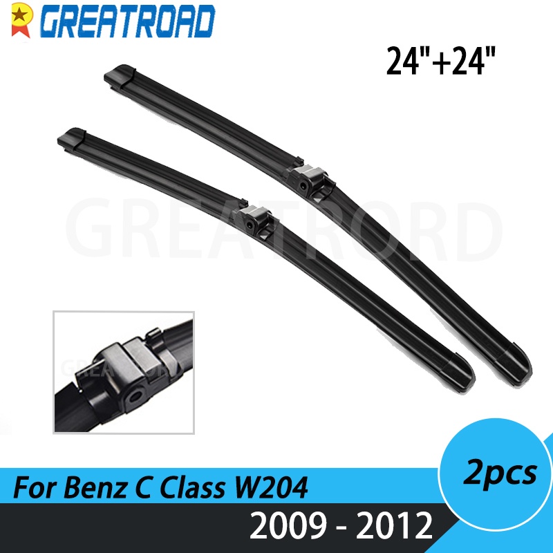 Wiper Front Wiper Blades For Mercedes Benz C Class W204 2009 - 2012 ...