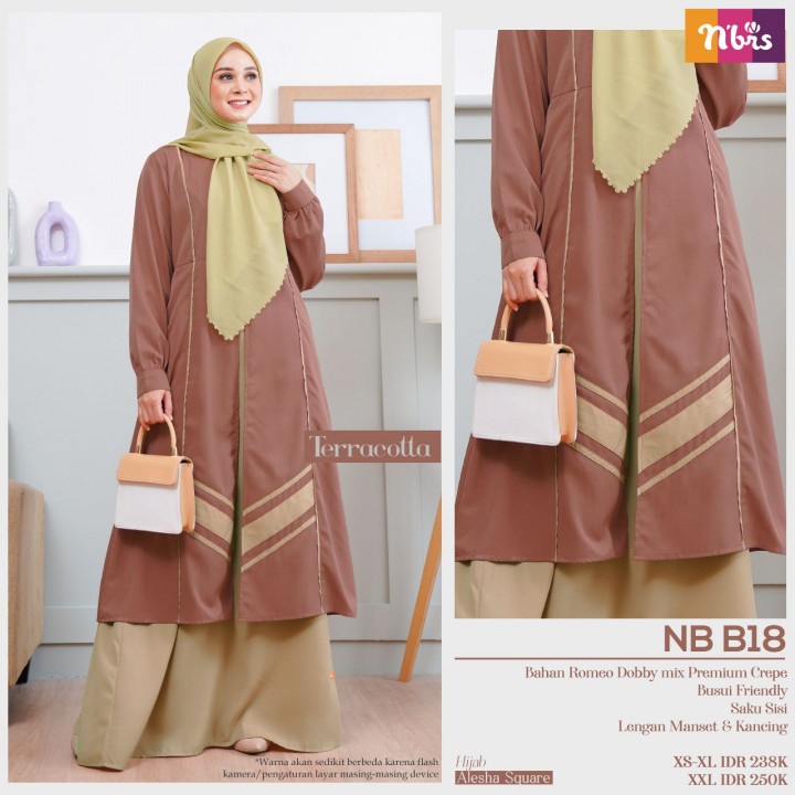 Gamis NIBRAS NB B18 / GAMIS NIBRAS Adult | Shopee Philippines