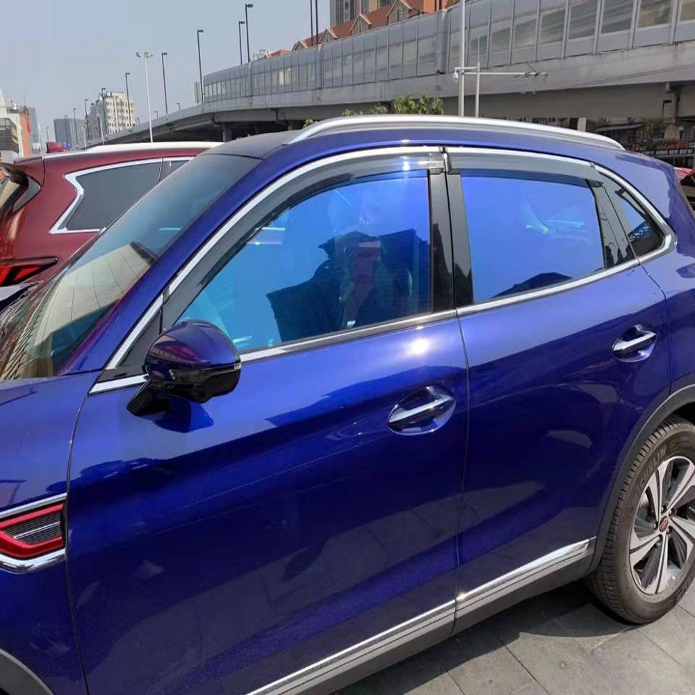 50CM x 3M Windscreen Solar Film Blue Chameleon VLT 67% Car Front Window ...