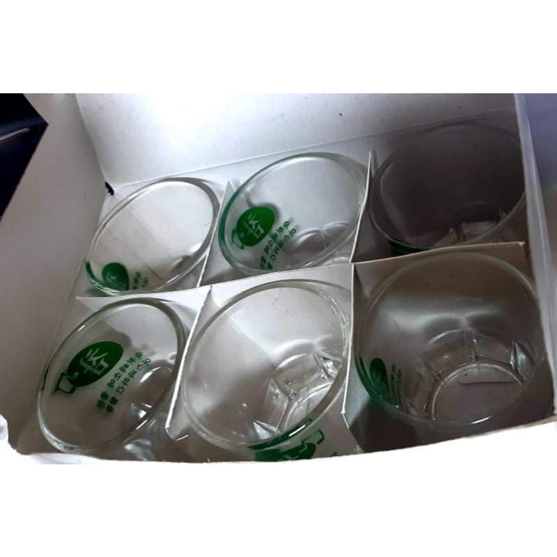 Soju Glass 6 pcs in 1 Box from korea | Shopee Philippines