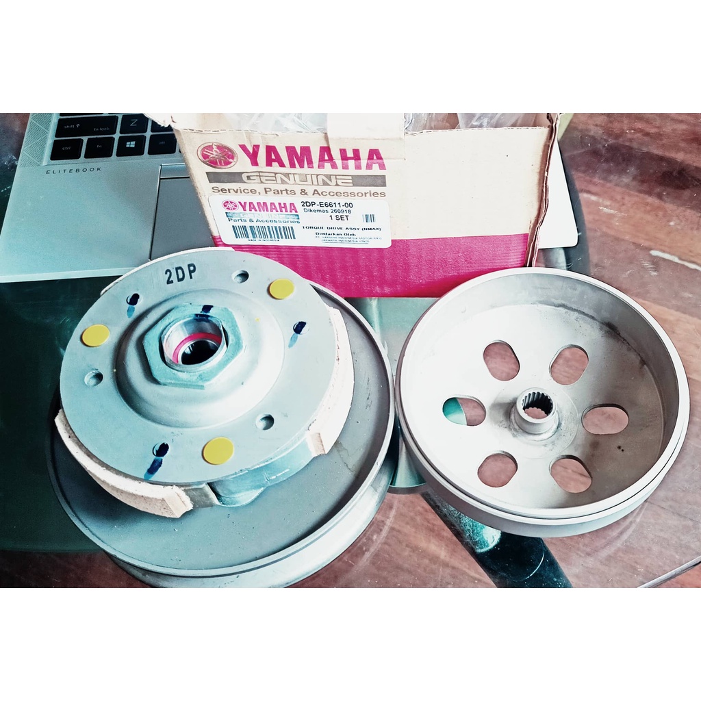TORQUE DRIVE ASSEMBLY GENUINE YAMAHA (NMAX ver1) (NMAX Ver2 ...