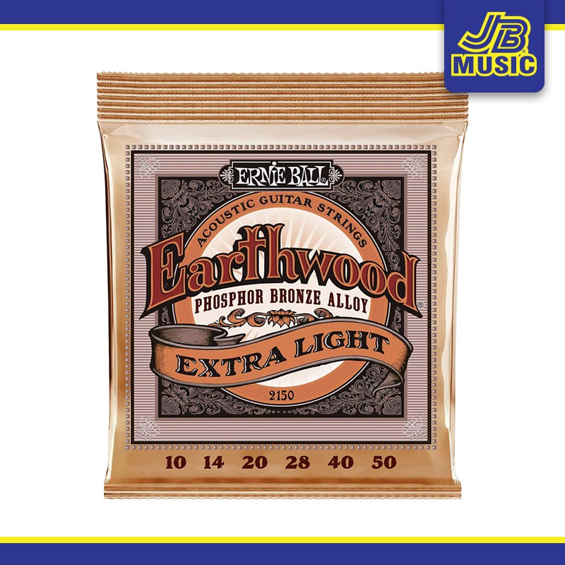 Ernie Ball - 2150 Earthwood Extra Light Acoustic Guitar Strings ...