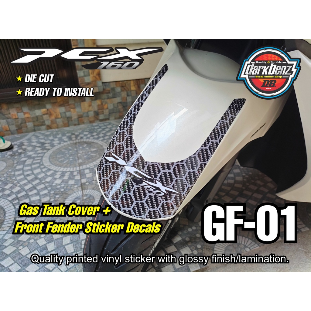 Honda PCX 160 New Concept Quality Printed Sticker Decals | custom made ...