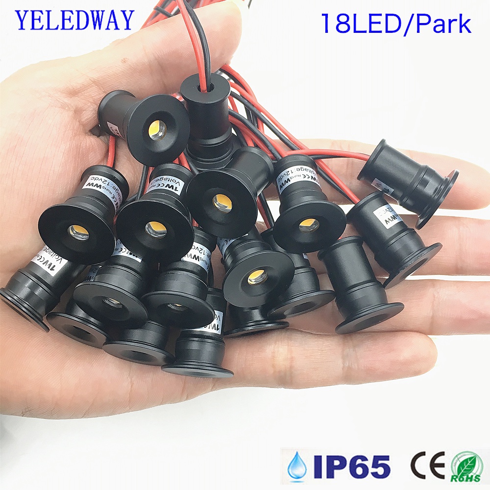 1W Mini LED Spot Light 12V 24V Ceiling Spotlight Dimmable Cabinet ...