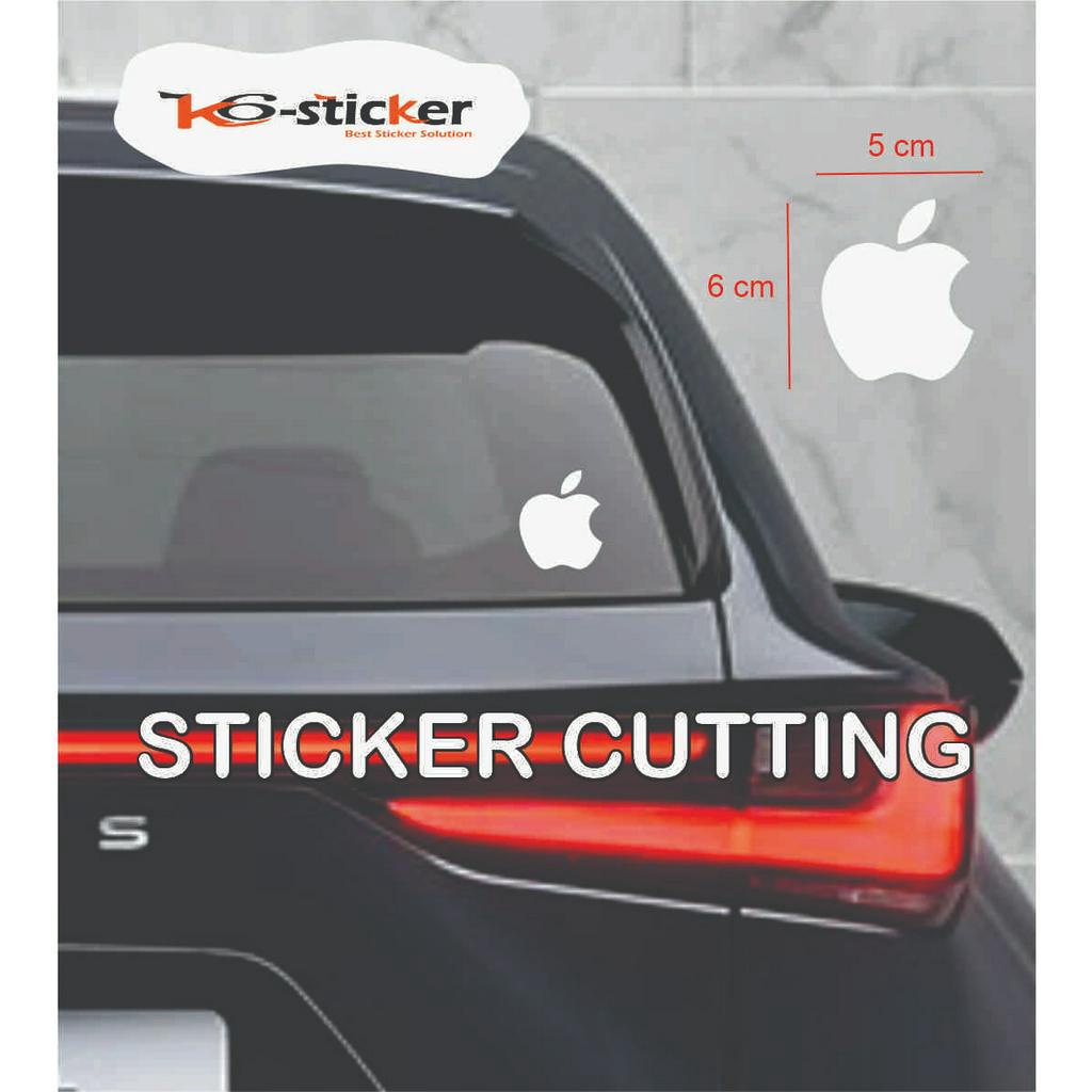 Standard Apple sticker Apple Car Sticker Apple Cutting | Shopee Philippines