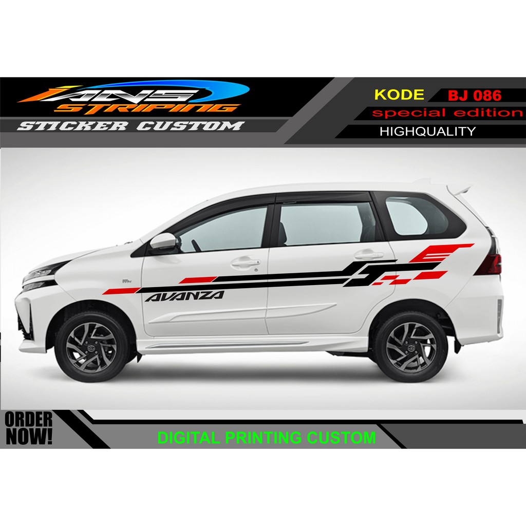 Avanza XENIA CAR STICKER DECAL | Shopee Philippines