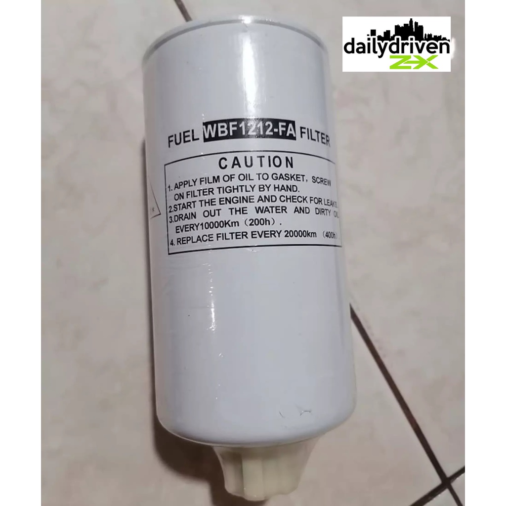 FUEL FILTER CARTRIDGE SECONDARY FOTON TORNADO 2E E4 ORIGINAL | Shopee ...