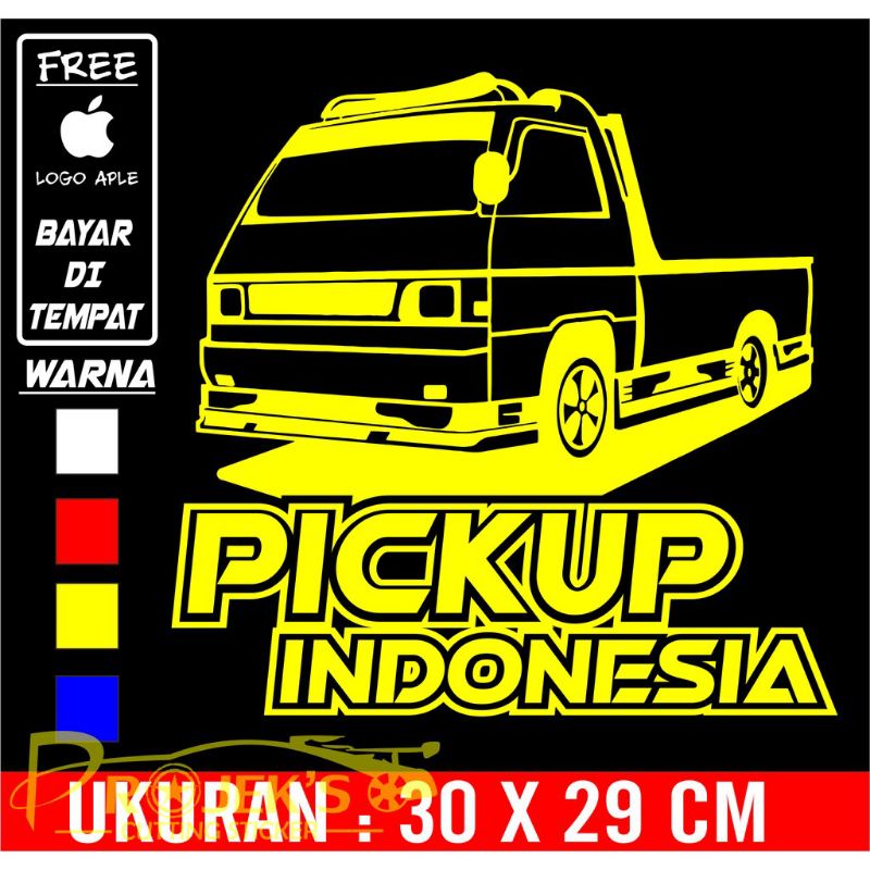 Pickup INDONESIA Image Car sticker | Shopee Philippines