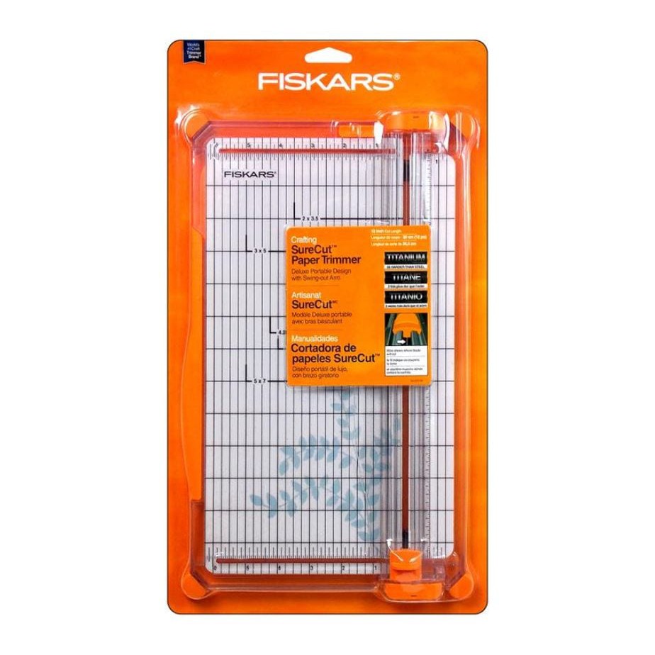 Fiskars Paper Trimmer SureCut™ 12″ Deluxe Crafting | Shopee Philippines