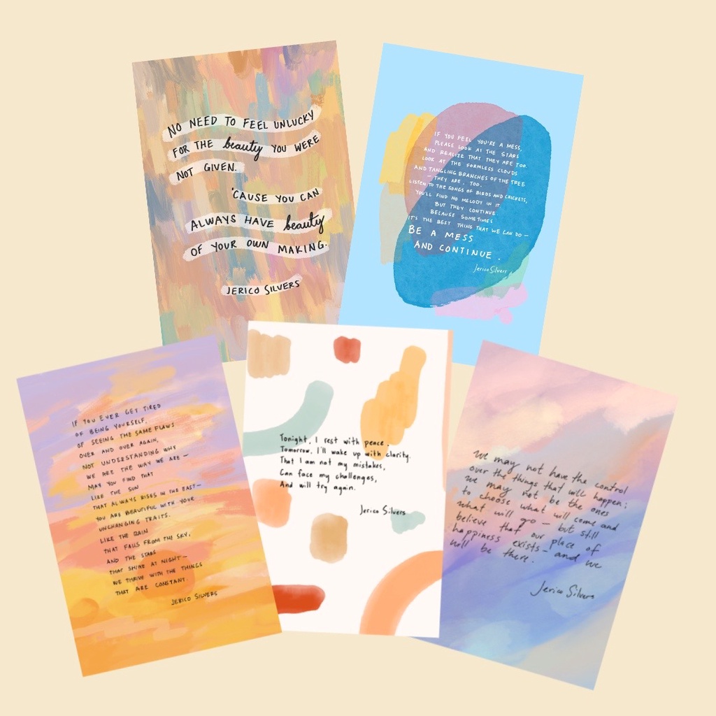 Poetry Cards (Set A) | Shopee Philippines