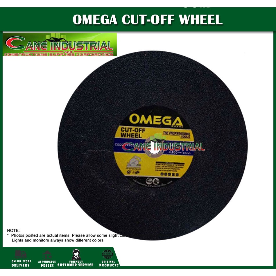OMEGA Cut Off Wheel 14" (For Metal and Stainless) | Shopee Philippines