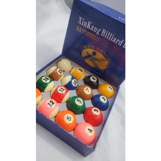 XINGKANG TV PRO BILLIARD BALL SET/BOLA NG BILYARAN | Shopee Philippines