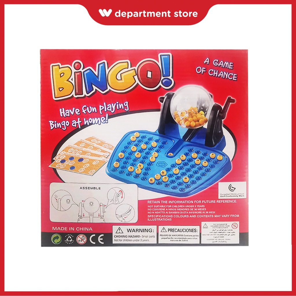 WALTERMART Complete Bingo Game Set (with Minor Scratches) | Shopee ...