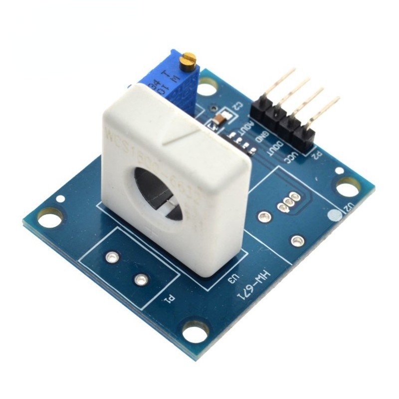 1pcs Dc 5v Wcs1800 Hall Current Detection Sensor Module 35a Precise With Short Circuit