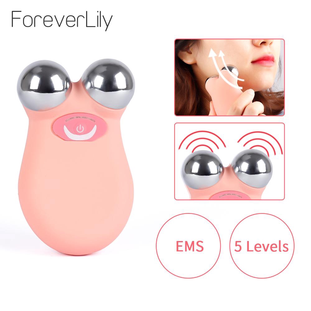 ForeverLily Mini microcurrent face lift machine Skin Tightening ...