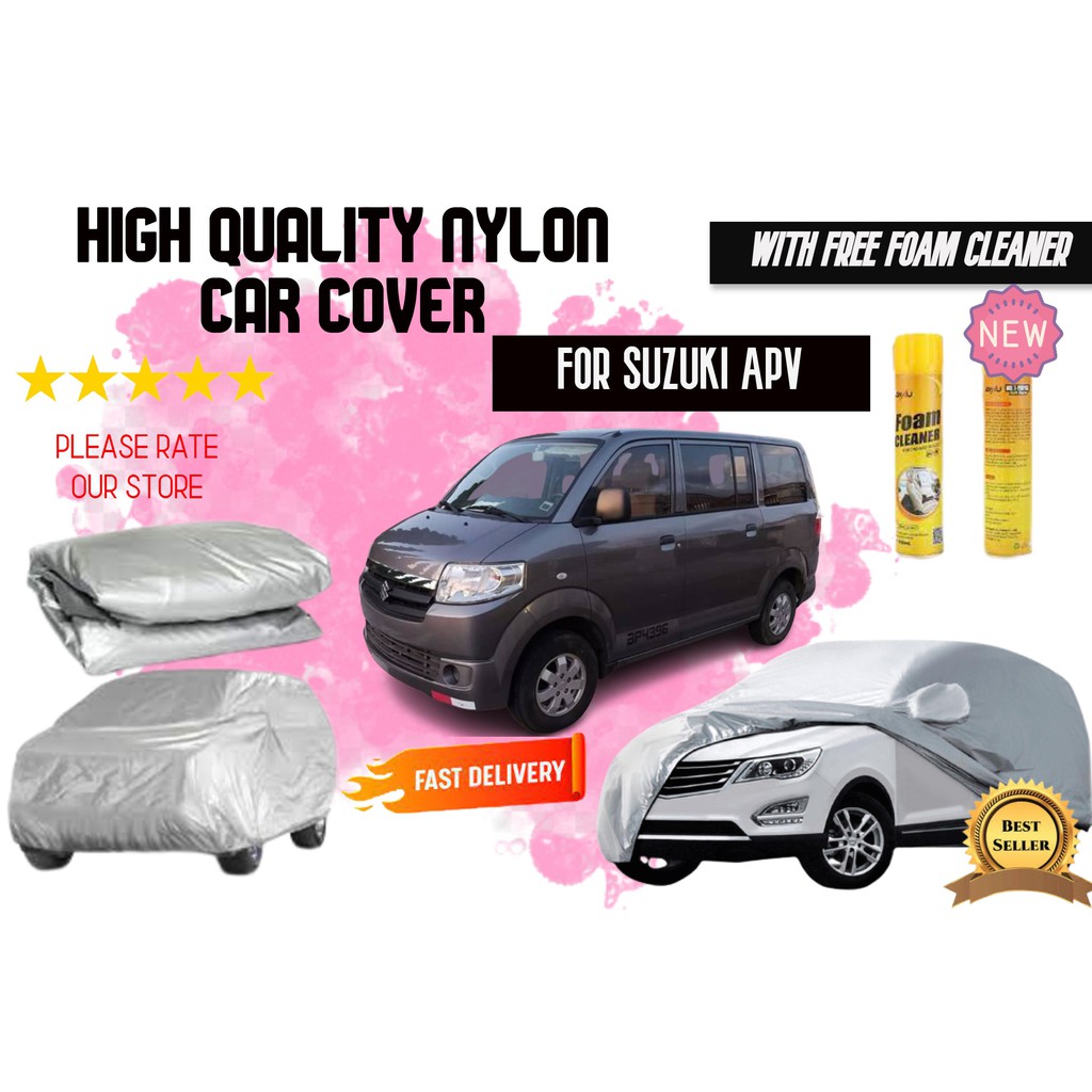 NS SUZUKI APV Nylon Car Cover Water Proof | Protection From Exposure To ...