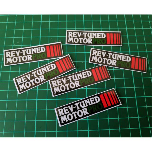 Rev Tuned Motor Pro Tamiya mini 4wd Sticker | Shopee Philippines