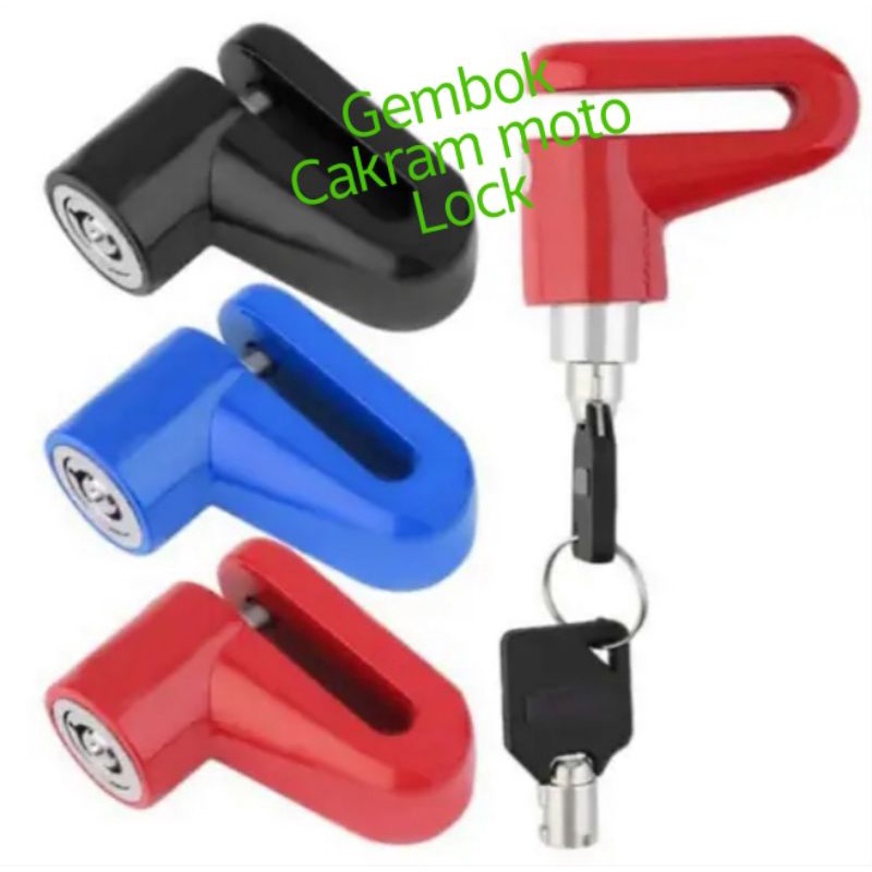 Moto Lock/double safety disc padlock | Shopee Philippines